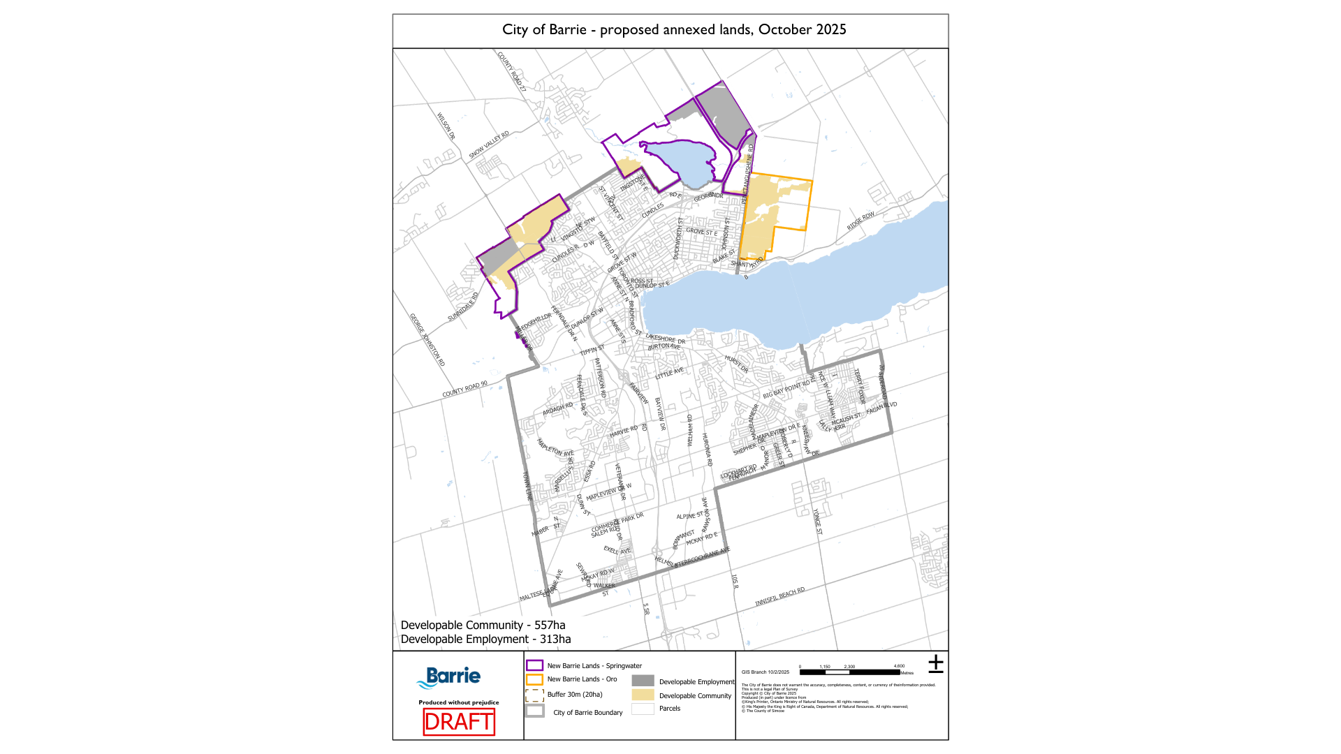 Province signs off: Barrie boundary adjustment now official - CompassNews